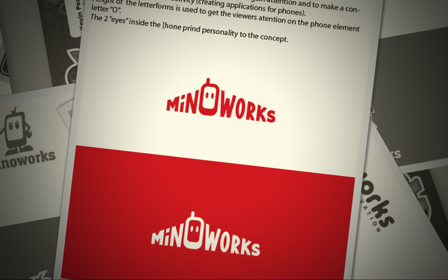 Minoworks CI Mockups | MINOWORKS